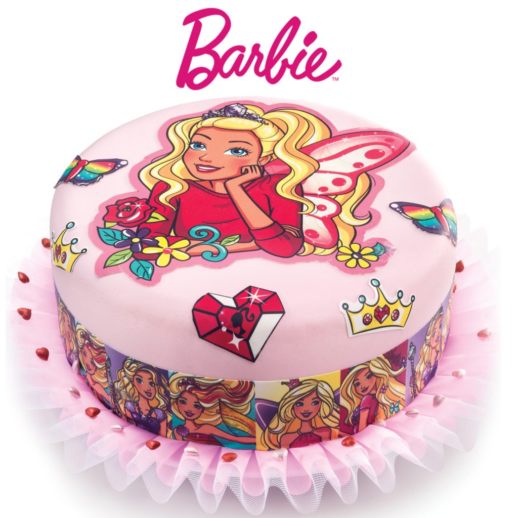 BARBIE CUT OUT ΣΧΕΔΙΟ ΓΙΑ ΤΟΥΡΤΑ ΓΕΝΕΘΛΙΩΝ - Kardasis Decorations