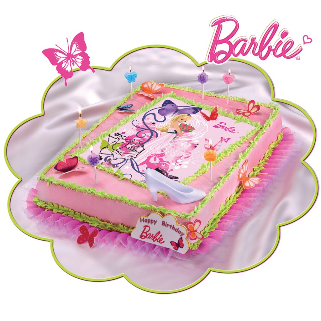 ΤΟΥΡΤΑ ΣΧΕΔΙΟ ΓΙΑ BARBIE ΜΕ ΓΟΒΑ - Kardasis Decorations