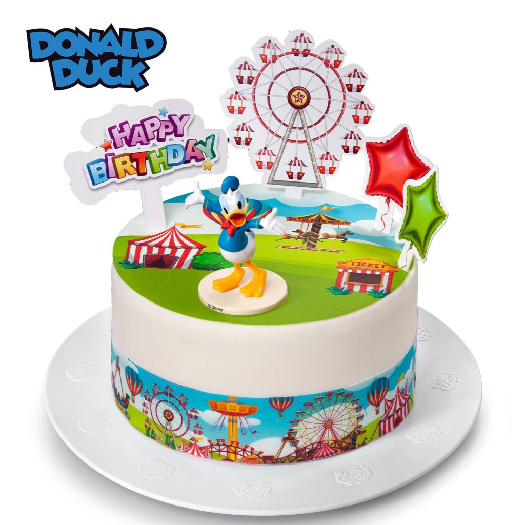 DONALD DUCK ΣΧΕΔΙΟ ΓΙΑ ΤΟΥΡΤΑ ΓΕΝΕΘΛΙΩΝ - Kardasis Decorations