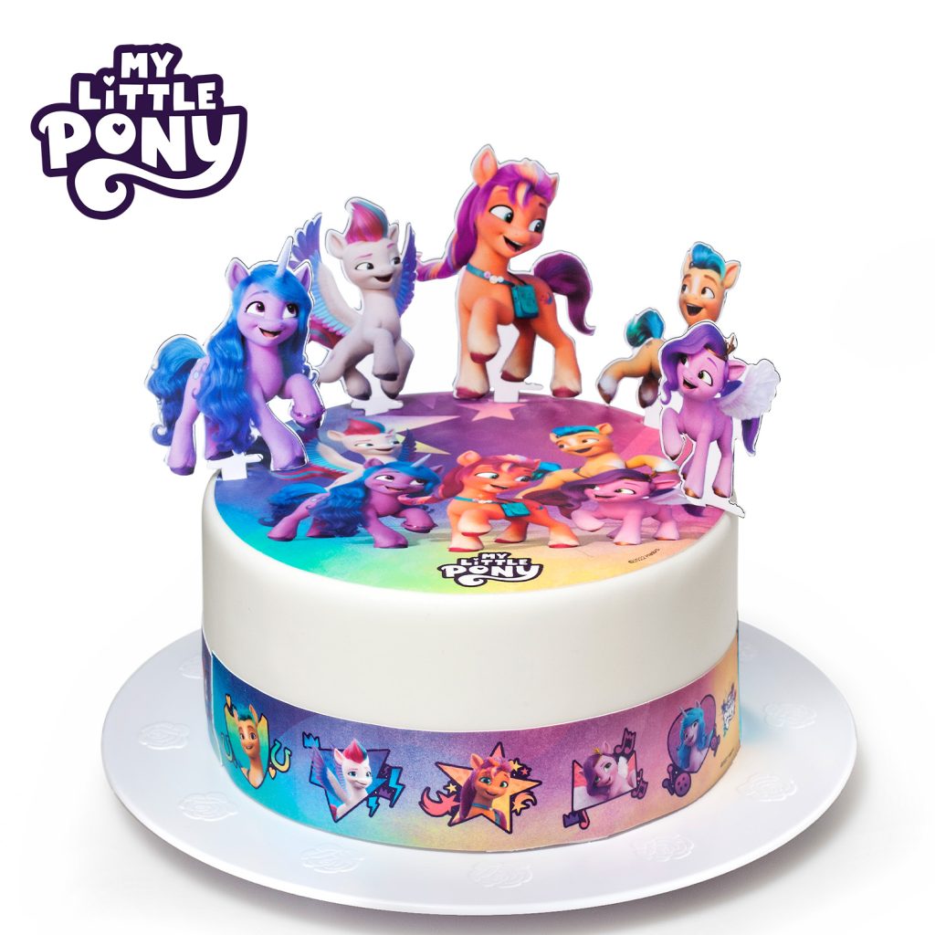 MY LITTLE PONY ΣΧΕΔΙΟ ΓΙΑ ΤΟΥΡΤΑ ΓΕΝΕΘΛΙΩΝ - Kardasis Decorations