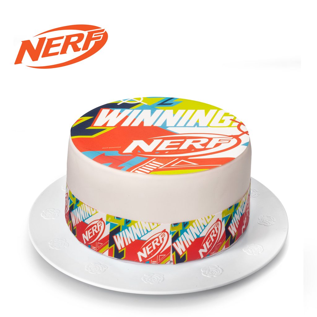 NERF WINNING ΣΧΕΔΙΟ ΓΙΑ ΤΟΥΡΤΑ ΓΕΝΕΘΛΙΩΝ - Kardasis Decorations